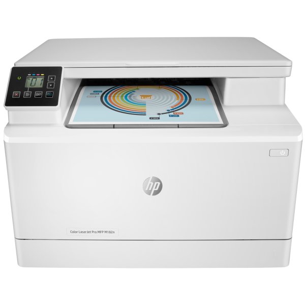 МФУ лазерное HP Color LaserJet Pro M182n (7KW54A) купить | ELMIR - цена ...