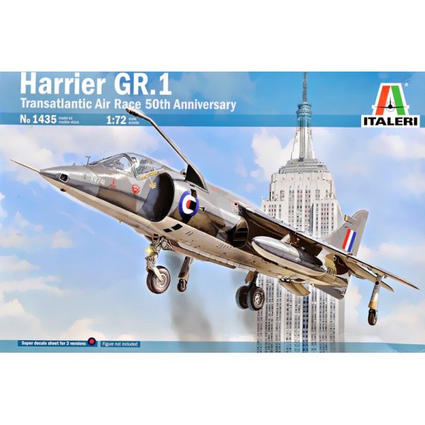 Модель Italeri Истребитель Harrier GR.1 (Transatlantic Air Race 50th ...