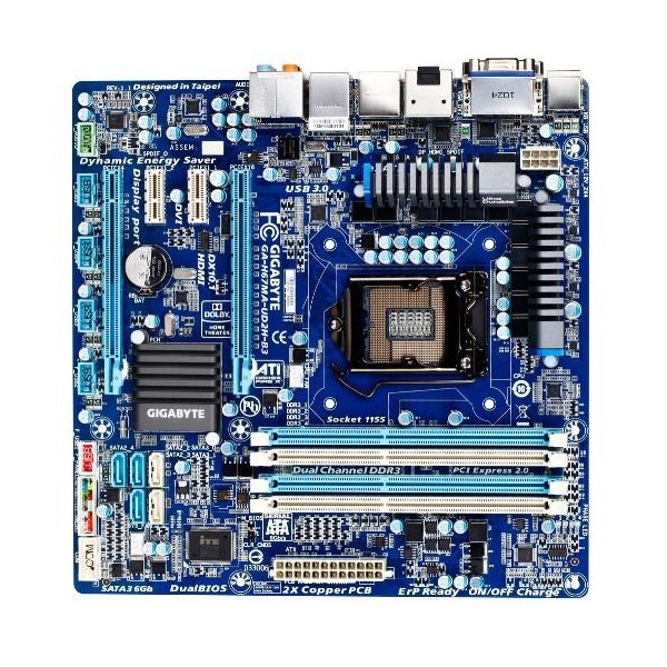 Материнская плата GigaByte GA-H67MA-UD2H-B3 s-1155 H67 купить | Elmir ...