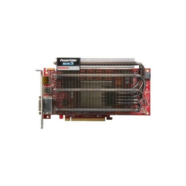 Видеокарта PowerColor PCI-E Radeon HD6750 1GB DDR5 (AX6750_1GBD5-S3DHG ...