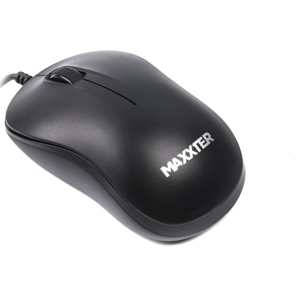 Мышь Maxxter Mc-3B02 USB Black купить | ELMIR - цена, отзывы, характеристики