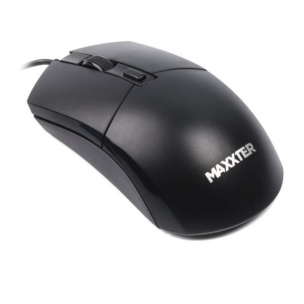 Мышь Maxxter Mc-4B01 USB Black купить | ELMIR - цена, отзывы, характеристики