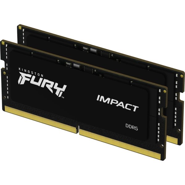 Модуль памяти SO-DIMM Kingston Fury DDR5 64GB 2x32GB 4800MHz Impact (KF548S38IBK2-64) купить ...