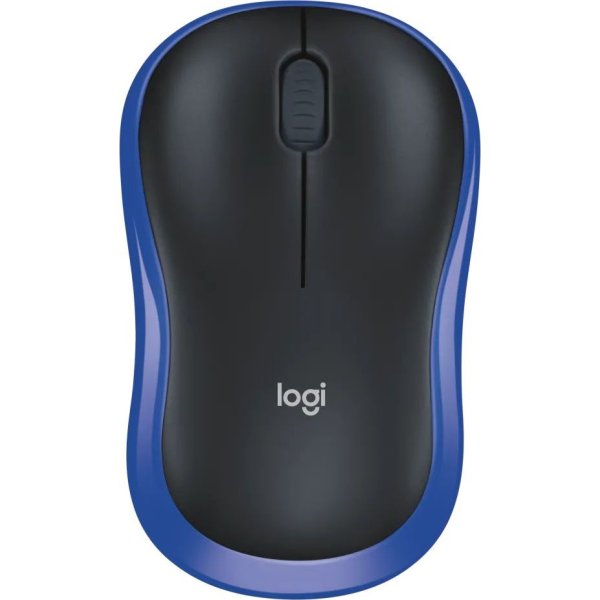 Мышь Logitech M185 Wireless Blue (910-002239) купить | ELMIR - цена, отзывы, характеристики
