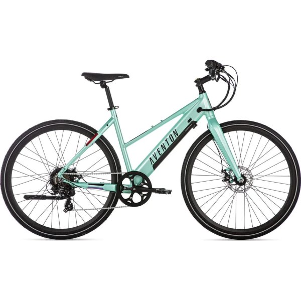 Электровелосипед Aventon Soltera 7s 350 ST 28" рама - M Seafoam Green ...