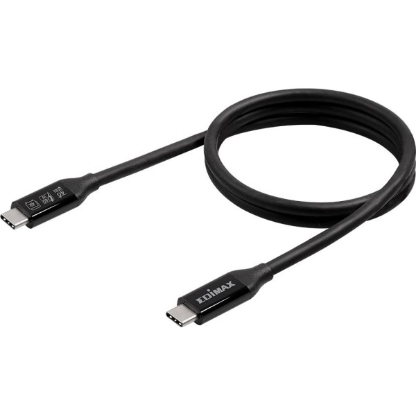 Кабель USB Type C -> Type C Edimax UC4-010TB V2 1 м Black купить | ELMIR - цена, отзывы ...