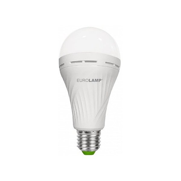 Лампа з акумулятором Eurolamp LED А90 18W E27 4500K (LED-A90-18274(EM)) купити | ELMIR - ціна ...