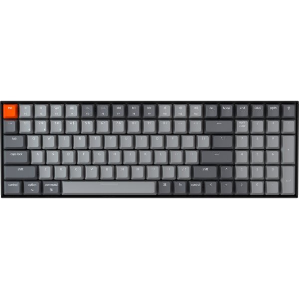 Клавиатура Keychron K4 Gateron G PRO Blue BT/USB UA White LED Black (K4A2_KEYCHRON) купить ...
