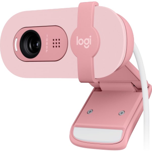 Web-камера Logitech Brio 100 Rose (960-001623) купить | ELMIR - цена, отзывы, характеристики