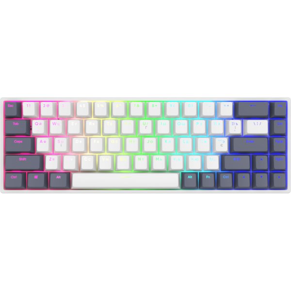 Клавиатура Dark Project KD68B PBT Mech. g3ms White/Dark Blue ENG/UA (KB ...