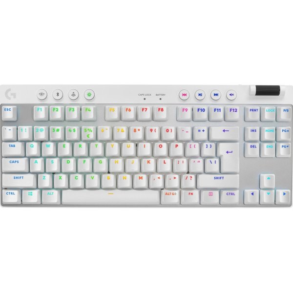 Клавиатура Logitech G PRO X TKL Lightspeed Tactile USB UA White (920-012148) купить | Elmir ...