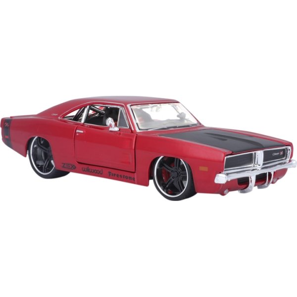 Автомодель Maisto Dodge Charger R/T 1969 1:24 (32537 met. red) купить | ELMIR - цена, отзывы ...