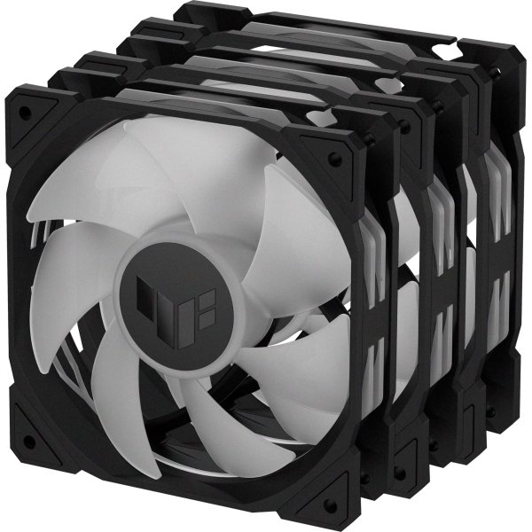 Кулер для корпуса Набор вентиляторов Asus TUF Gaming TR120 FAN ARGB Black 3IN1 (90DA0090-B09020 ...