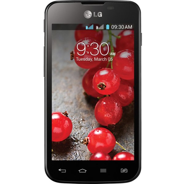 Мобильный телефон LG E455 Optimus L5 II Dual Black/Blue купить | ELMIR ...