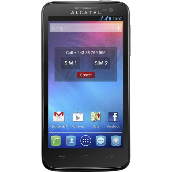 Мобильный телефон Alcatel One Touch 5035D X-Pop Raven Black купить ...