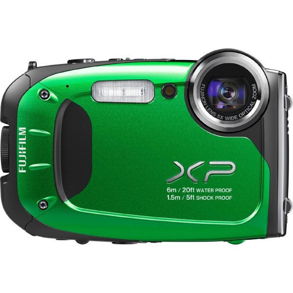 Цифровая фотокамера Fujifilm FinePix XP60 Green купить | ELMIR - цена, отзывы, характеристики
