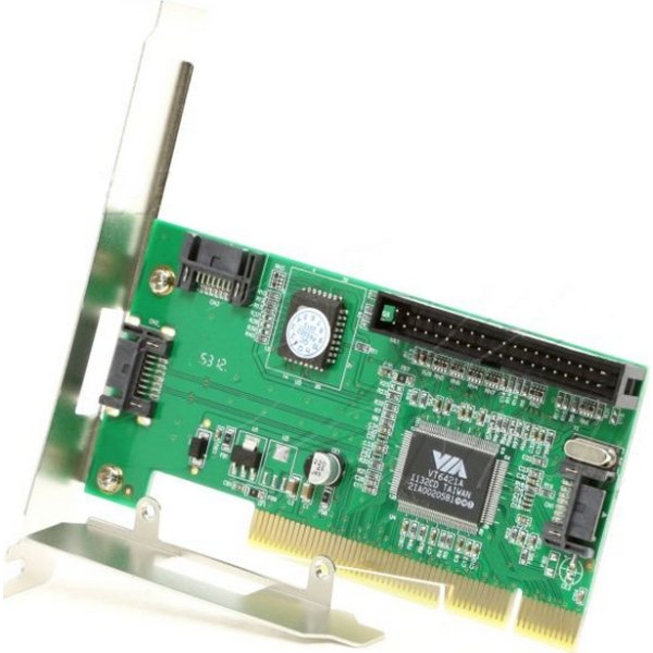Контроллер PCI Gembird SATA 3 (SATA-3) купить | ELMIR - цена, отзывы, характеристики
