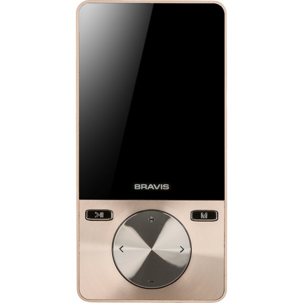 MP3 плеер 16Gb Bravis S242 Gold купить | ELMIR - цена, отзывы, характеристики