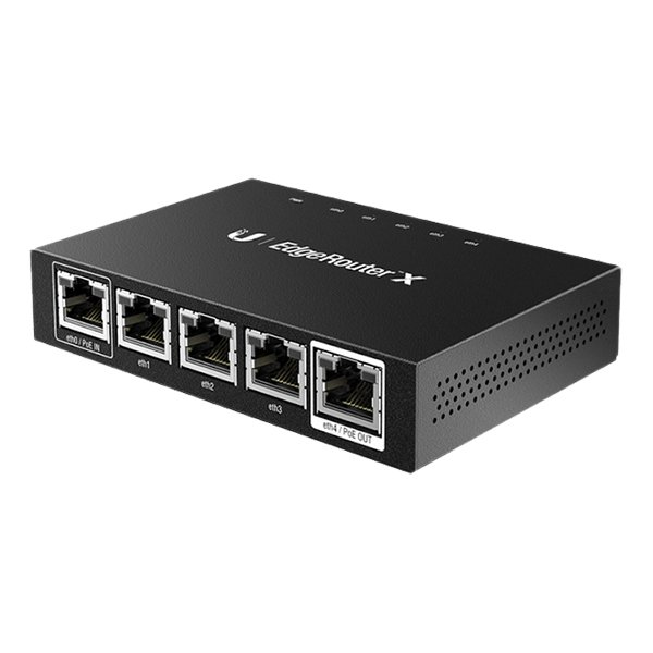 Роутер Ubiquiti EdgeRouter X купить | ELMIR - цена, отзывы, характеристики