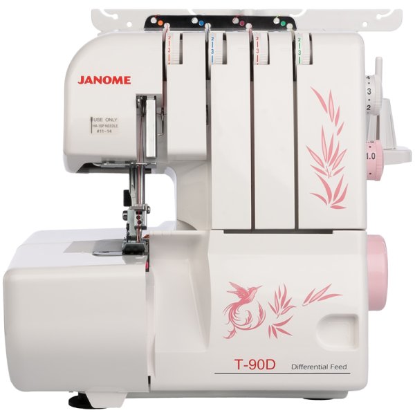 Оверлок Janome T-90D купить | ELMIR - цена, отзывы, характеристики