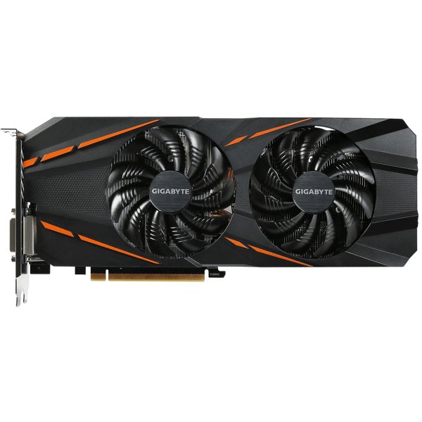 Видеокарта GigaByte PCI-E GeForce GTX1060 6GB DDR5 (GV-N1060D5-6GD ...