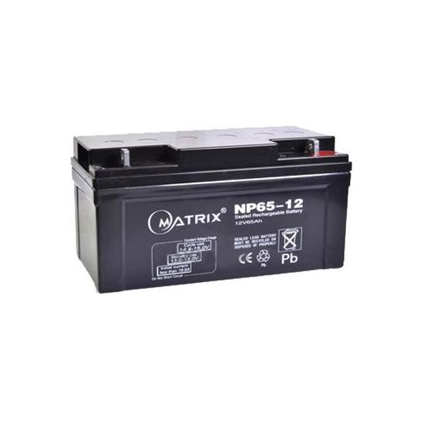 Батарея Matrix 12V 65 Ah (NP65-12) купити | ELMIR - ціна, відгуки ...