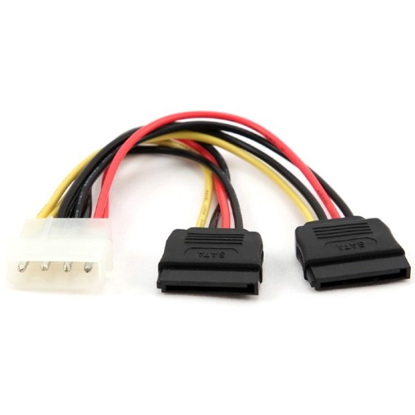 Разветвитель питания Molex M 2 X Sata Power Gembird 30 см Cc Sata Psy 0 3m купить Elmir