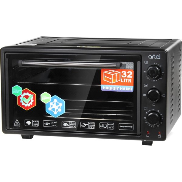 Электропечь Artel MD-3216 Lux Black купить | ELMIR - цена, отзывы ...