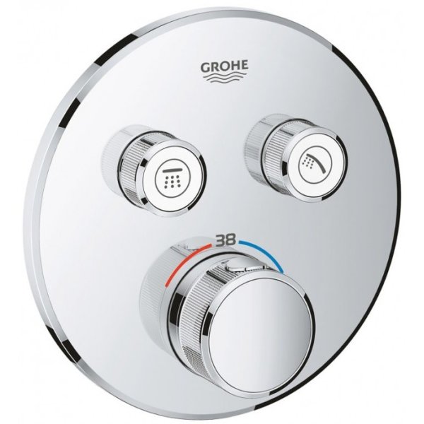 Смеситель для ванны Grohe SmartControl 29145000 внешняя часть купить ...
