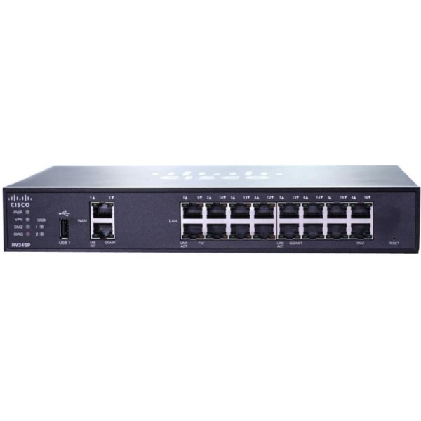 Роутер Cisco RV345P (RV345P-K9-G5) купить | ELMIR - цена, отзывы ...