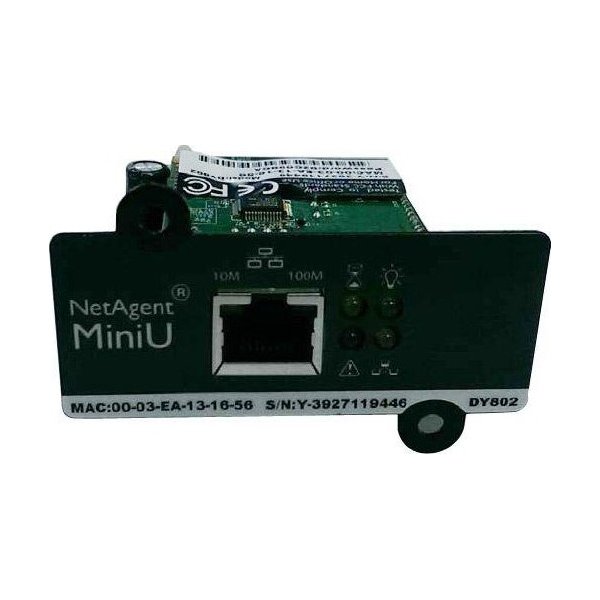 Плата PowerCom SNMP NetAgent (DY802) купити | ELMIR - ціна, відгуки ...