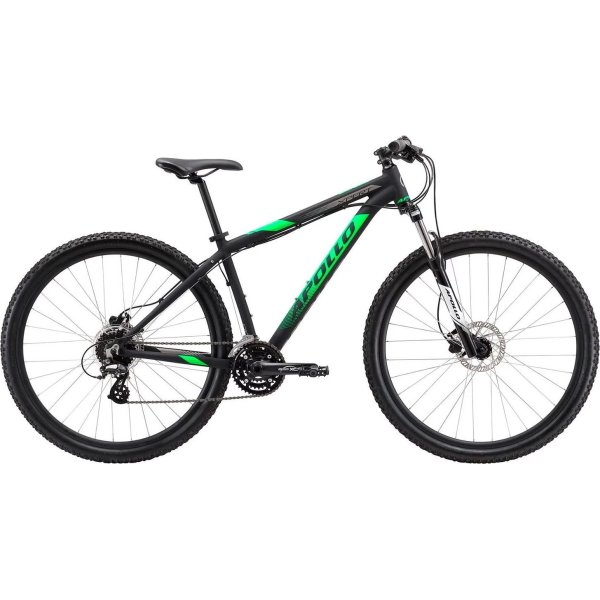 Велосипед Apollo Xpert 20 Matte Black/Neon Green/Charcoal 29" рама - X ...