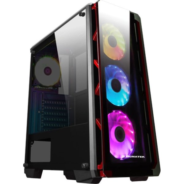 Корпус Xigmatek Astro б/БП Metal Red RGB (EN42418) купить | Elmir ...