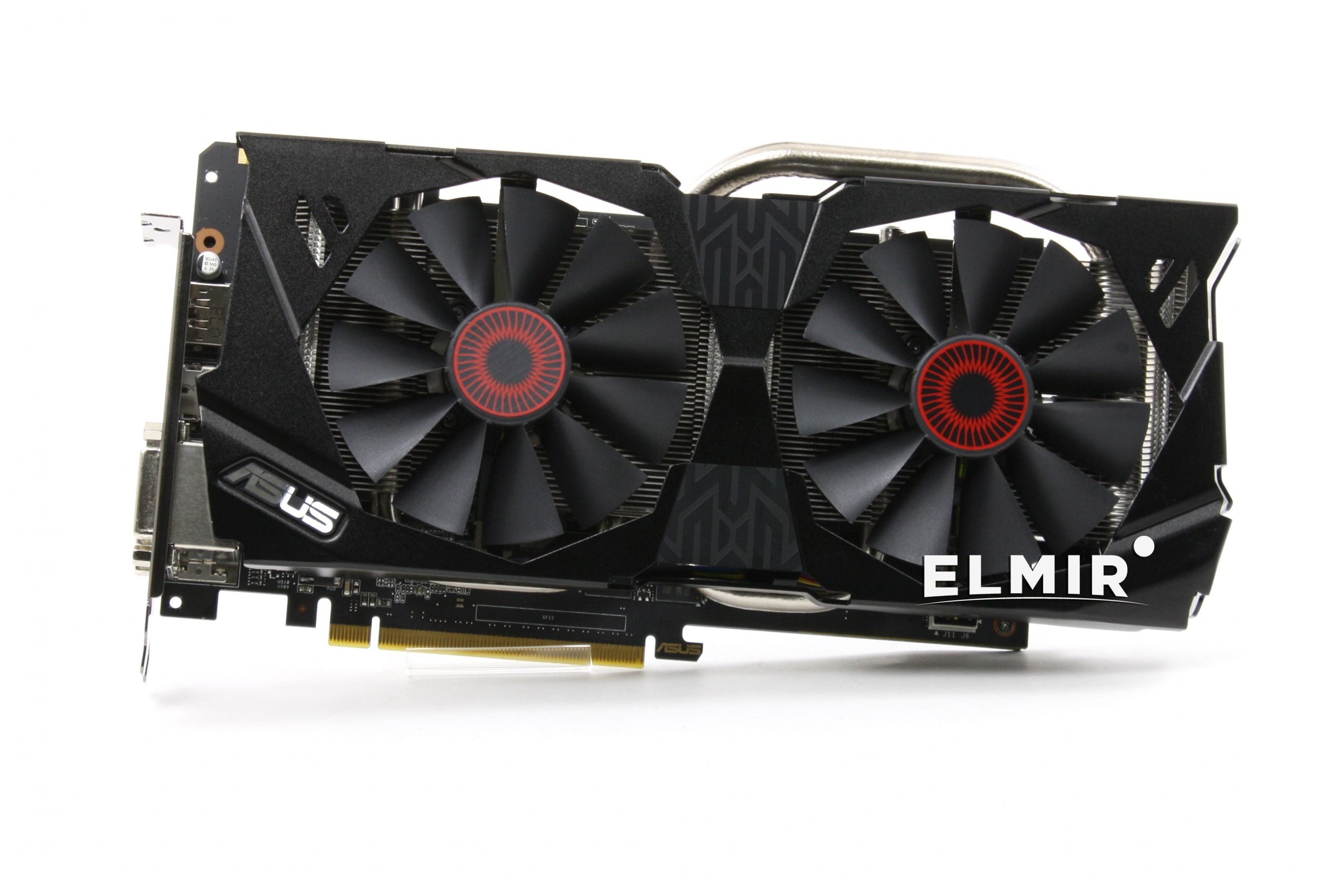 Видеокарта PCI-E GeForce GTX970 4GB DDR5 Asus (ROG-STRIX-GTX970-DC2OC ...