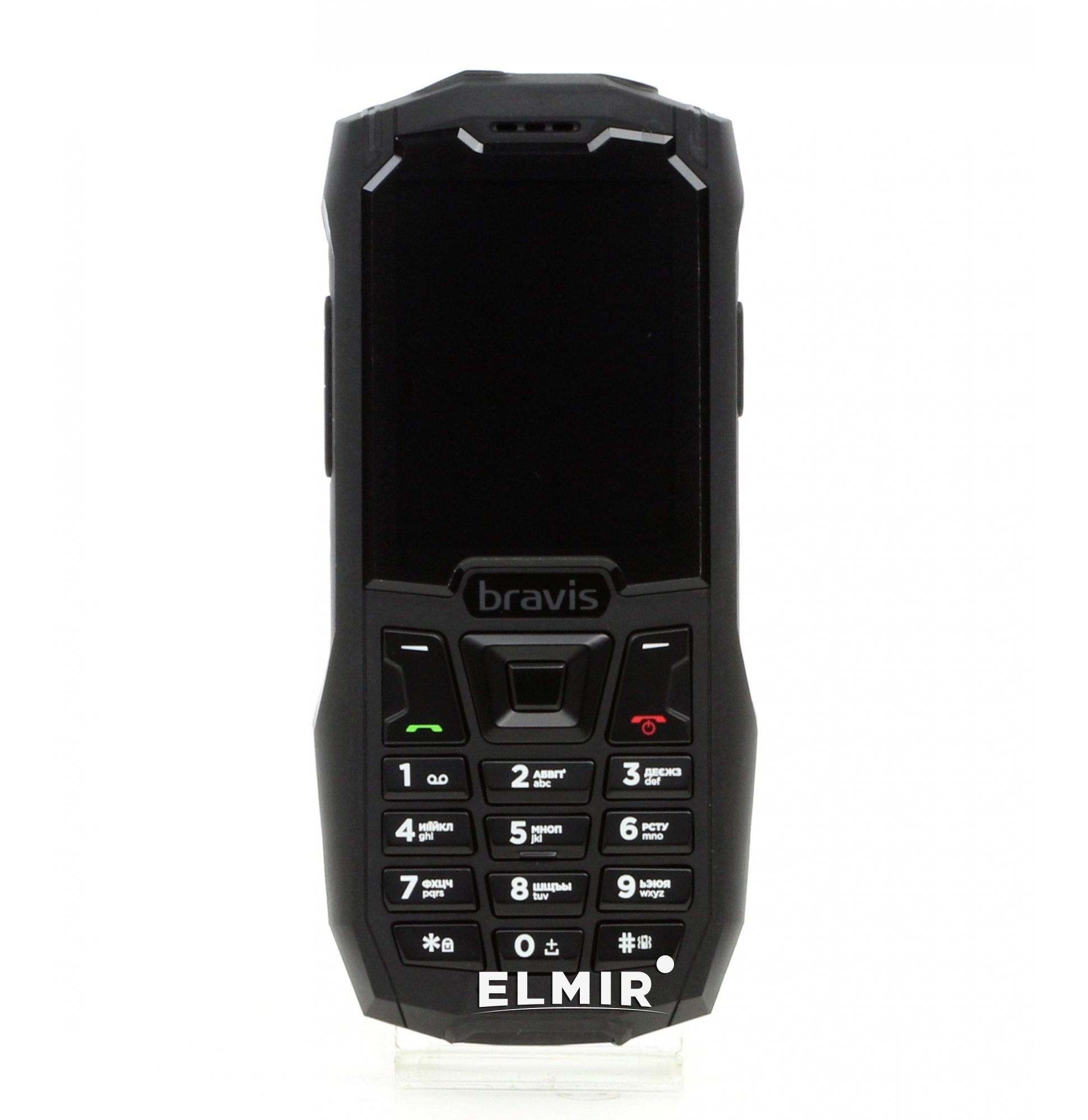 Мобильный телефон Bravis C245 Armor Dual Sim Black купить | ELMIR - цена, отзывы, характеристики