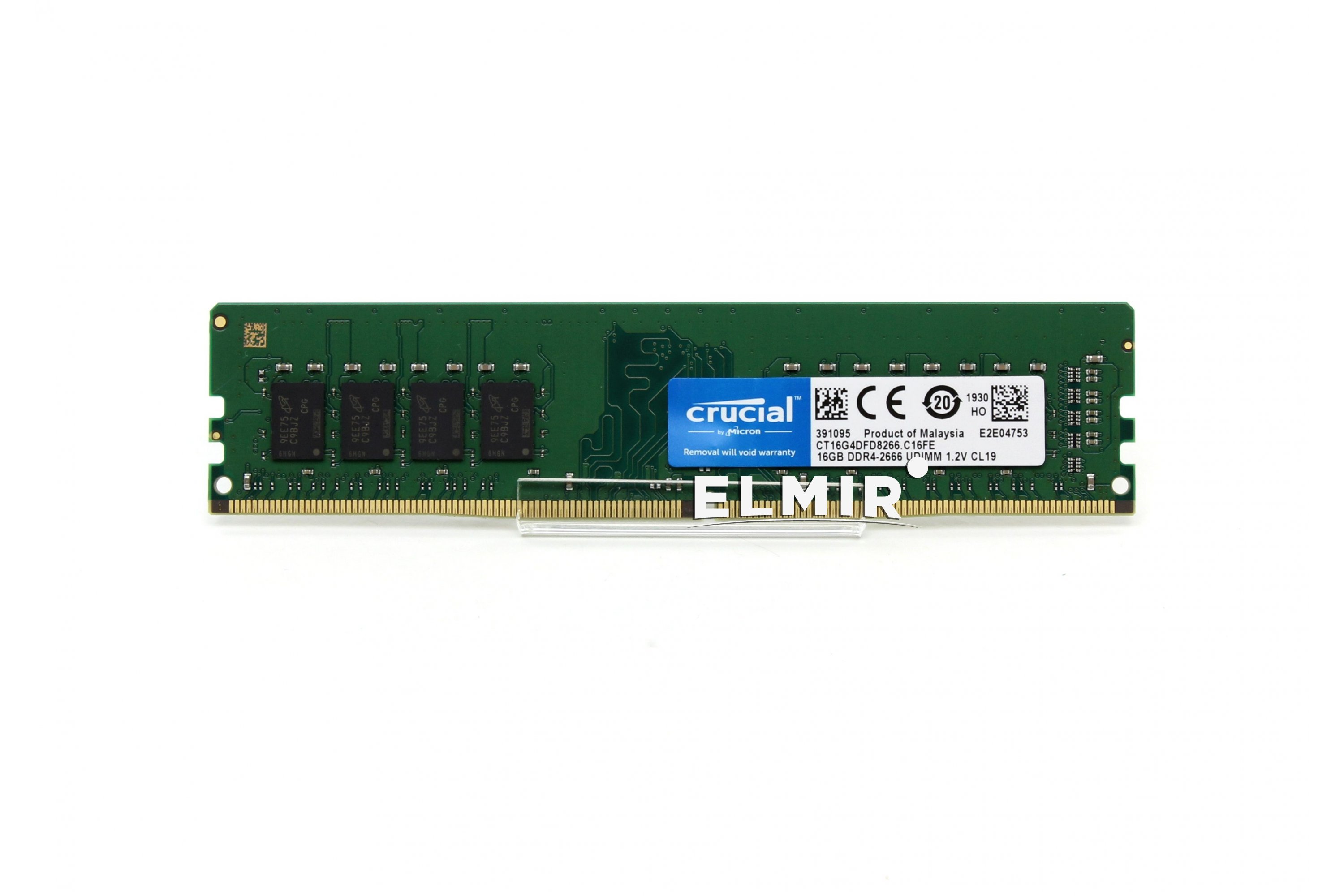 Модуль памяти Crucial DDR4 16GB 2666MHz (CT16G4DFD8266) купить | ELMIR ...
