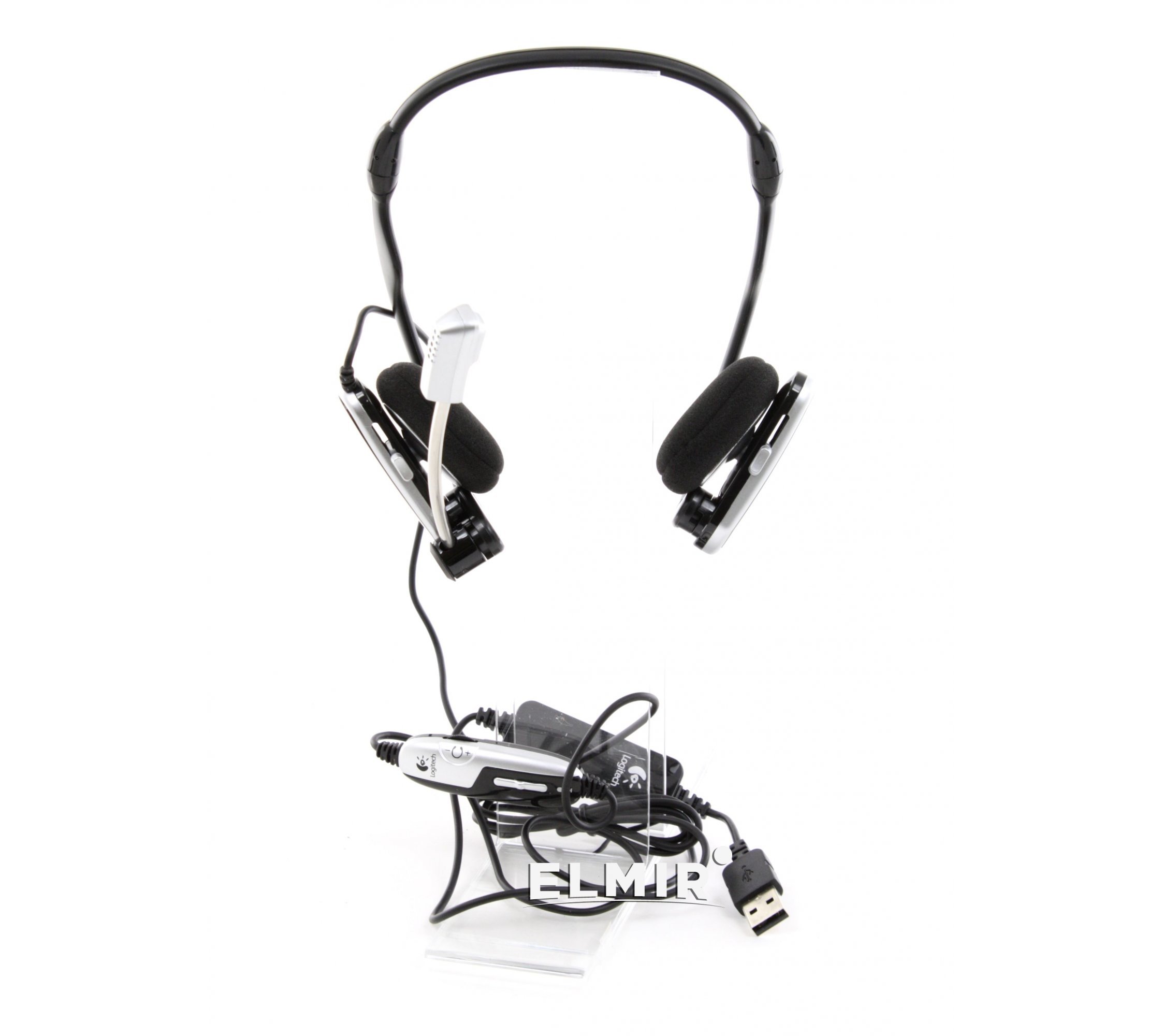 Наушники Logitech H555 Headset USB (981-000262) купить | ELMIR - цена ...
